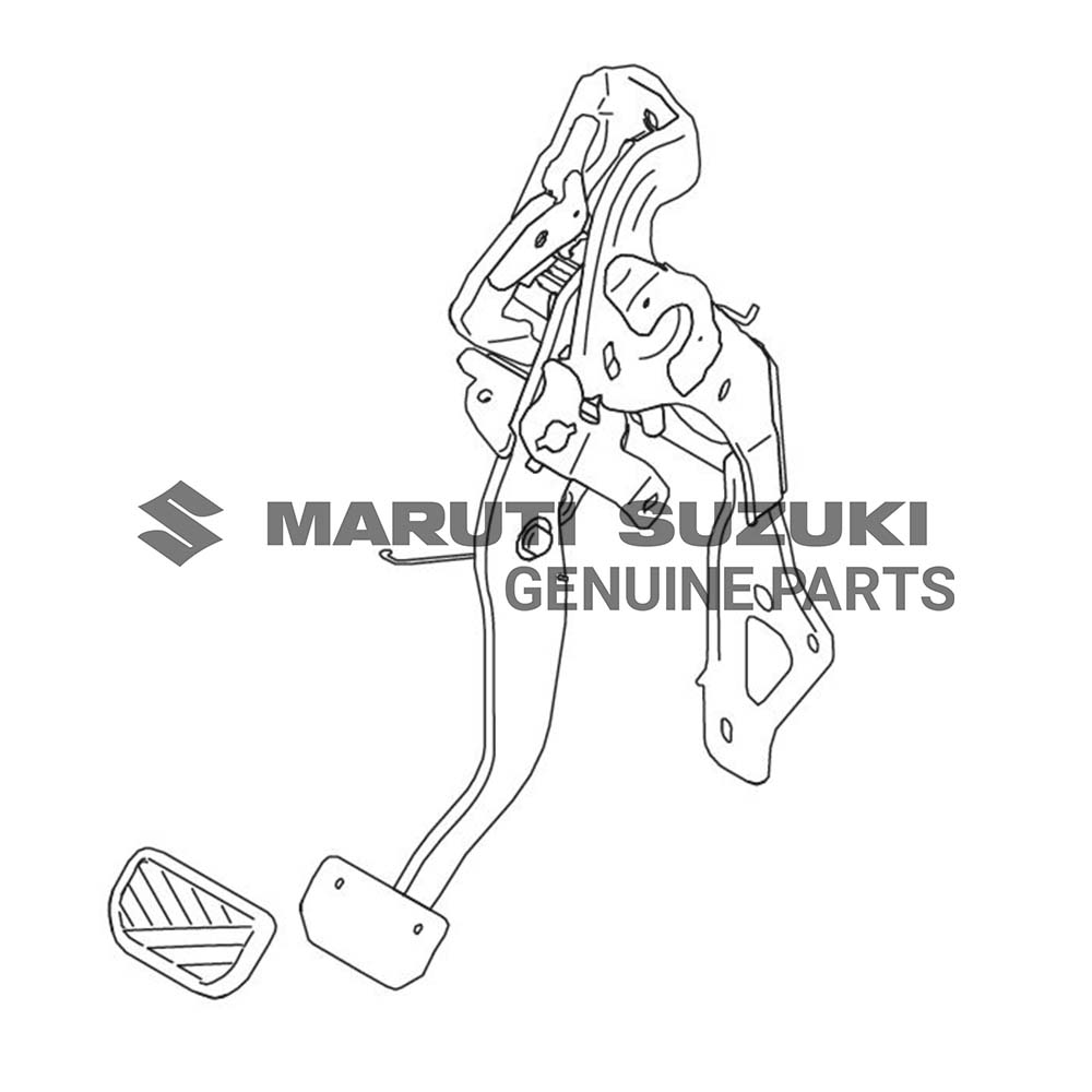 PEDAL ASSEMBLY_BRAKE - 49600M55R10 | Maruti Suzuki Genuine Parts